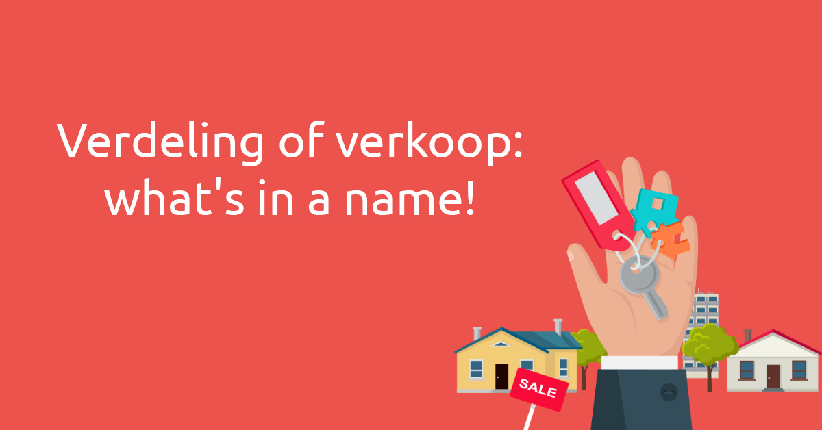Verdeling of verkoop: what's in a name! - INM